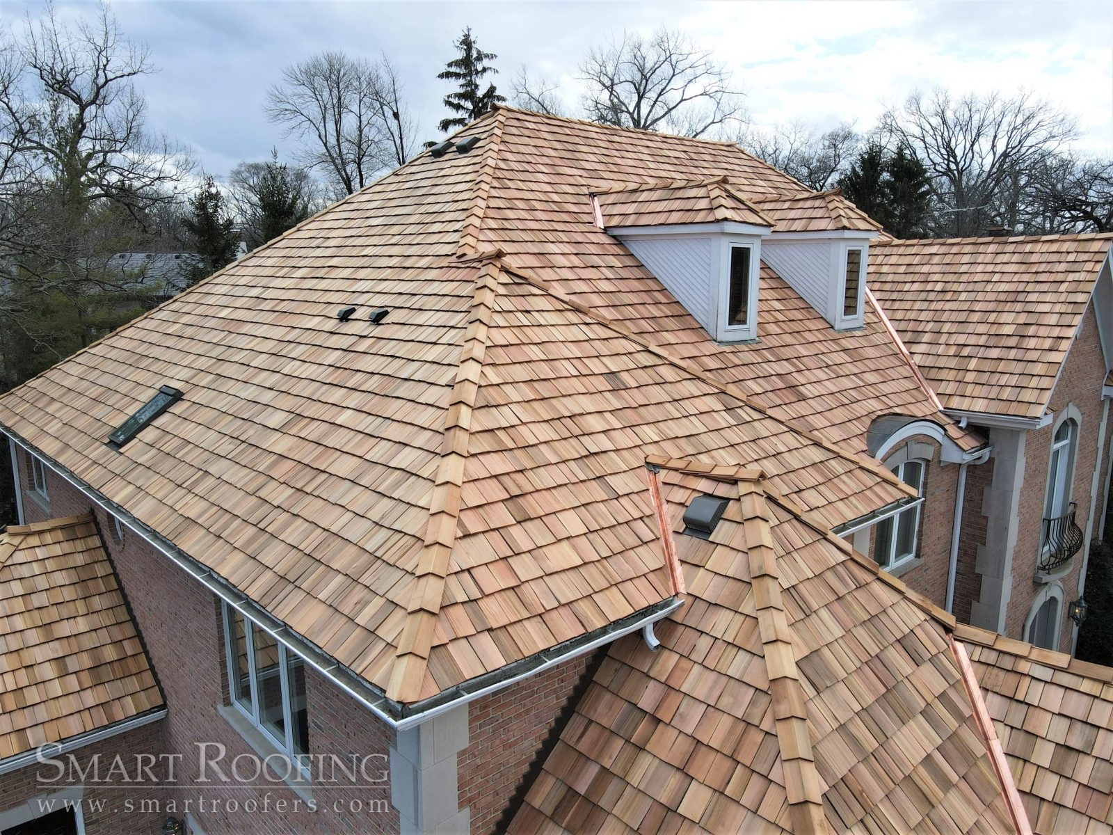 Cedar Shake Roof Replacement in Glencoe - Smart Roofing Contractor ...
